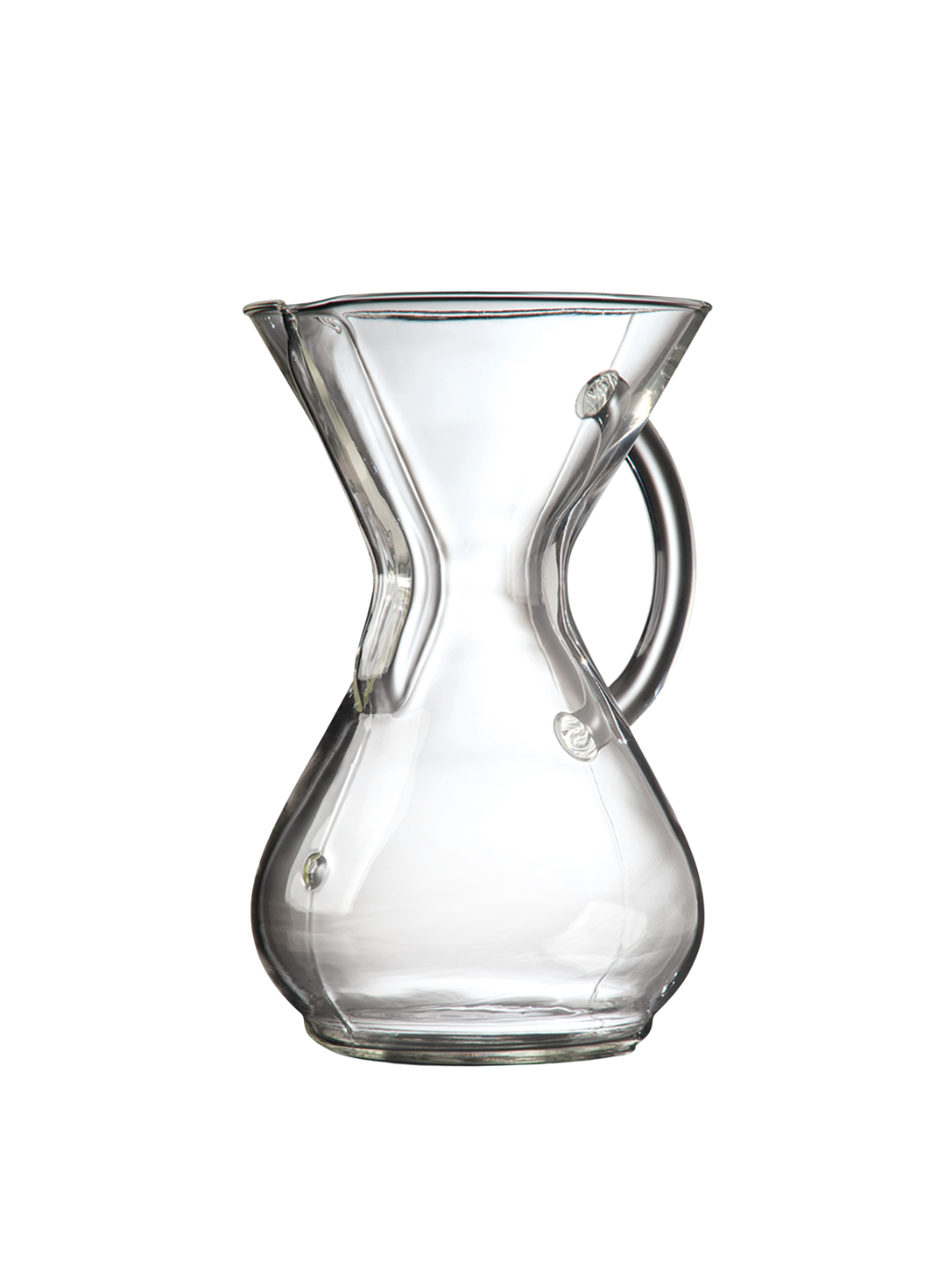 CHEMEX® Six Cup Glass Handle – Chemex Canada