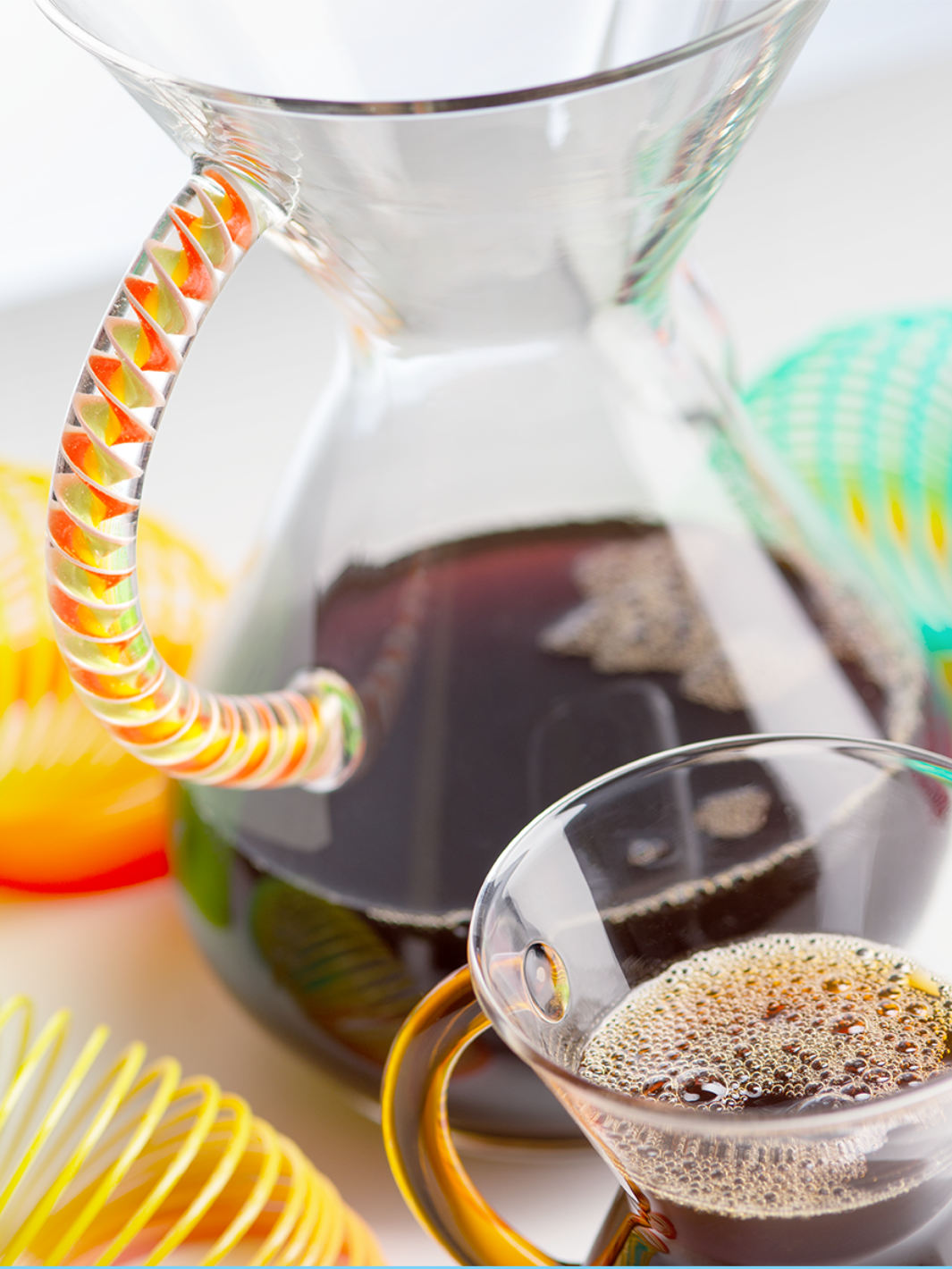 CHEMEX® Six Cup Glass Handle – Chemex Canada