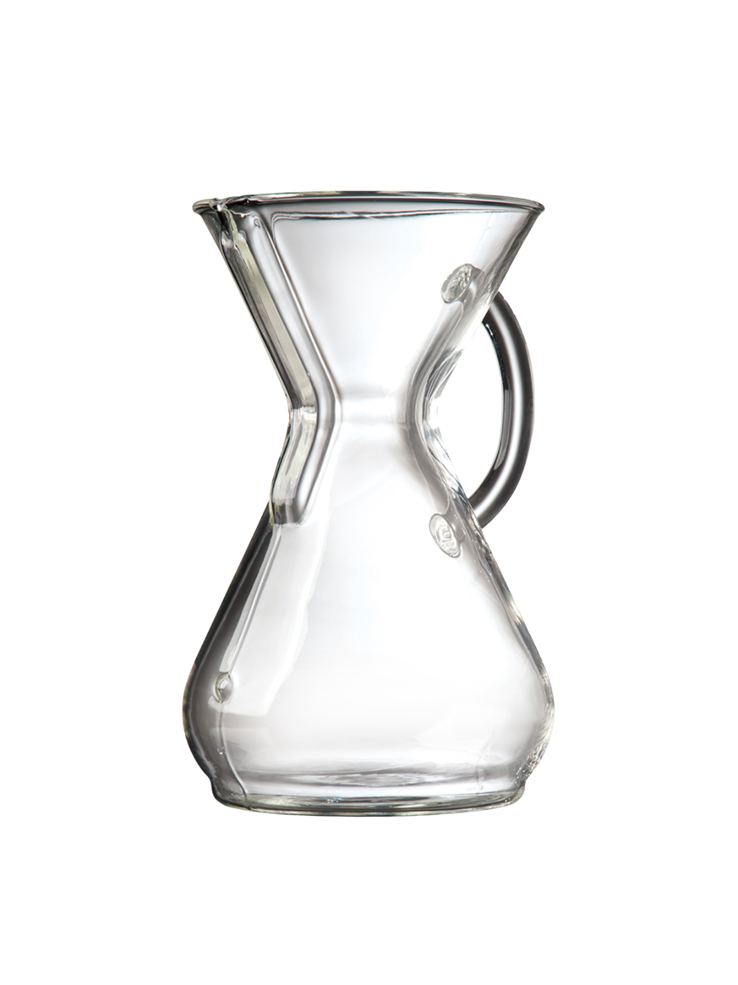 CHEMEX® Eight Cup Glass Handle – Chemex Canada